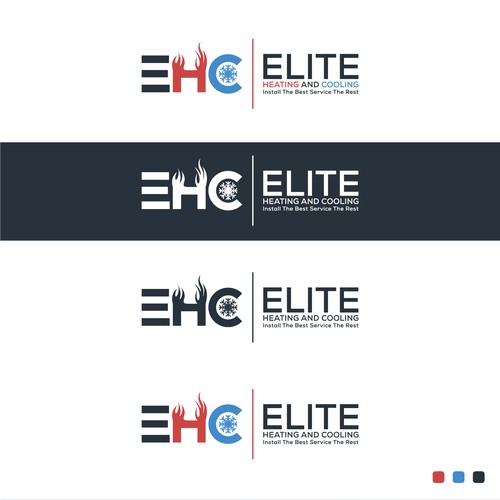 Design a modern logo for HVAC company | Logo design contest