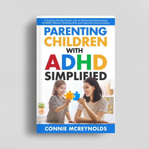 Designs | Eye popping cover for ADHD book | Book cover contest