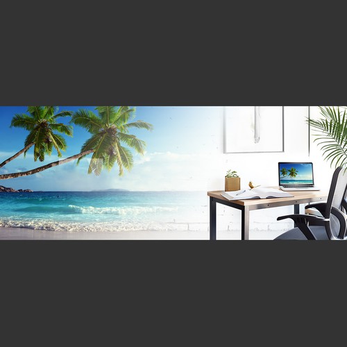 Create captivating Facebook cover for 'The Office Oasis' physical ...