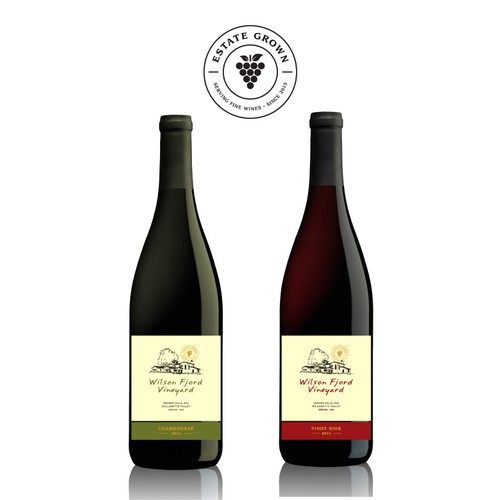 Premium Quality Wine Label | Product label contest