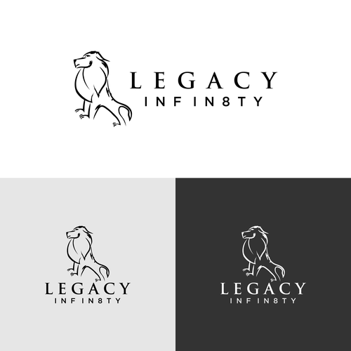 Design a cool logo for Legacy infin8ty. ( father and son matching ...