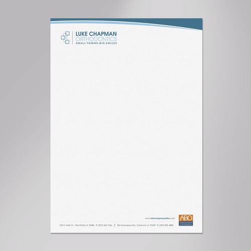 Sleek, contemporary letterhead and stationary for a young, progressive ...