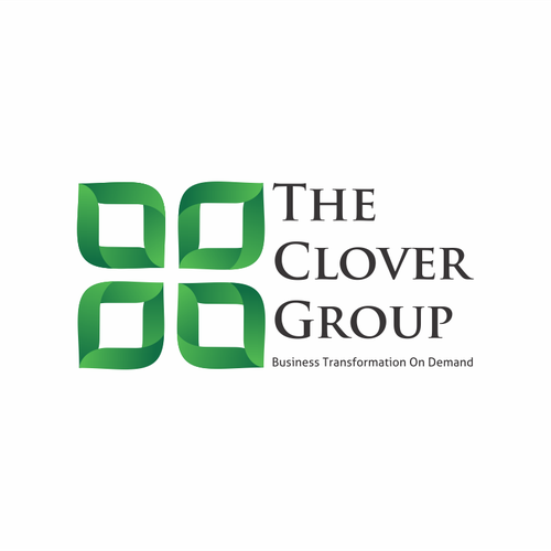 The Clover Group Logo and Business Card Design | Logo & business card ...