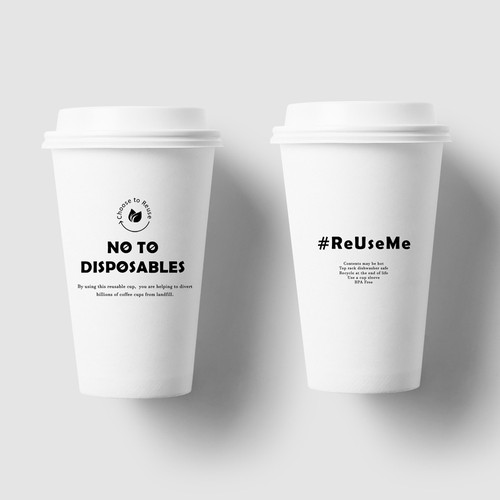 help us reduce single use cups | Cup or mug contest