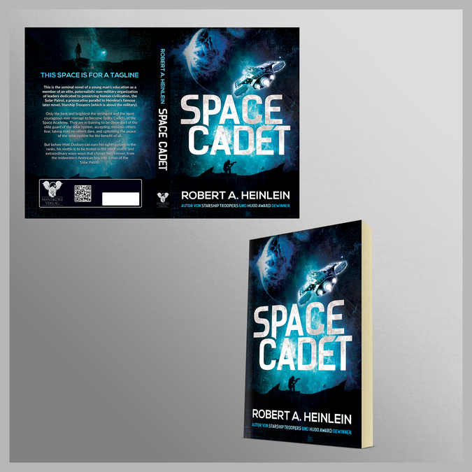 Space Cadet - need your skills and imagination. Create a book cover for ...