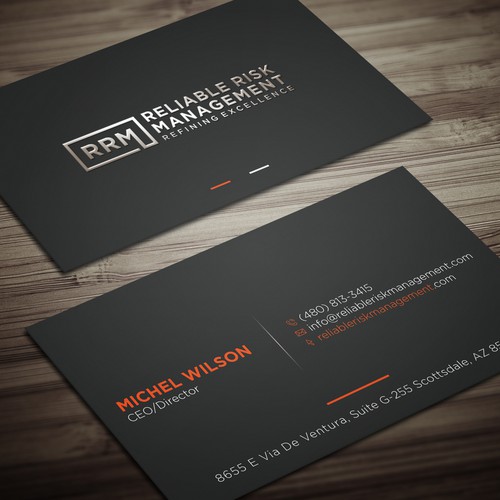 RRM | Business card contest