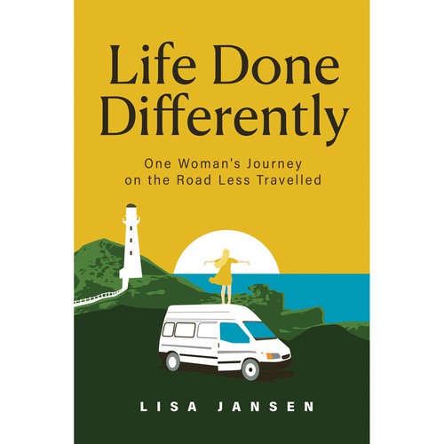 Designs | Book cover for inspiring travel/adventure memoir set in New ...