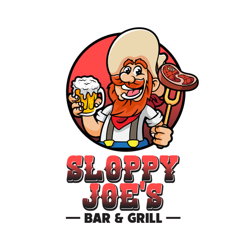 Designs | SLOPPY JOES' BAR & GRILL NEED GREAT FUN LOGO | Logo design ...