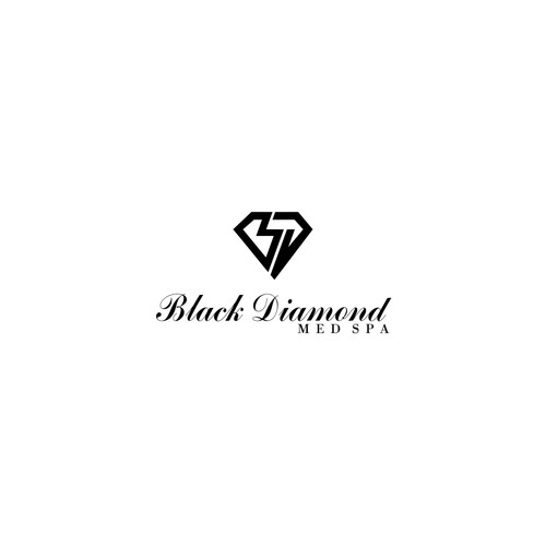 Creat an elegant Black Diamond and incorporating the name black diamond ...