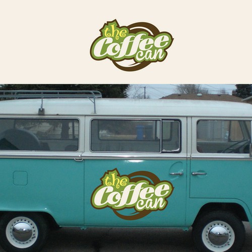 VW Bus coffee shop needs logo "The Coffee Can" | Logo design contest
