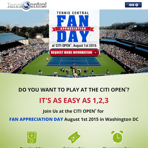 Designs | Fan Appreciation Day Landing Page | Landing page design contest