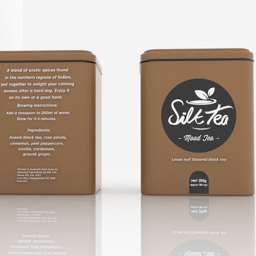 Label for a tea company | Product packaging contest