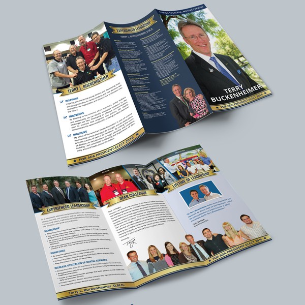 Design a fabulous brochure for president elect campaign that will help ...