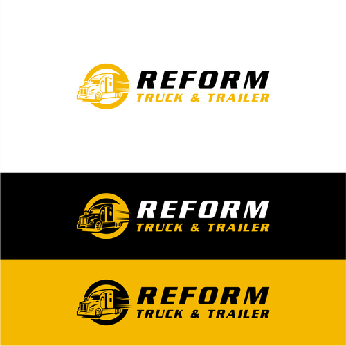 Designs | Reform Truck & Trailer | Logo & brand identity pack contest