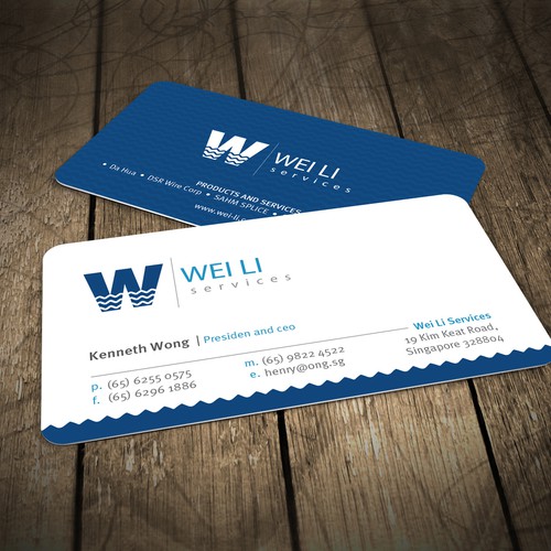 Businesscard design for an Industrial Equipment Supplier | Business ...