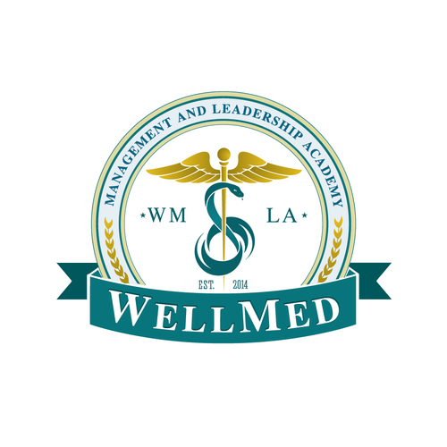 Create a professional, classy logo for the WellMed Management and ...