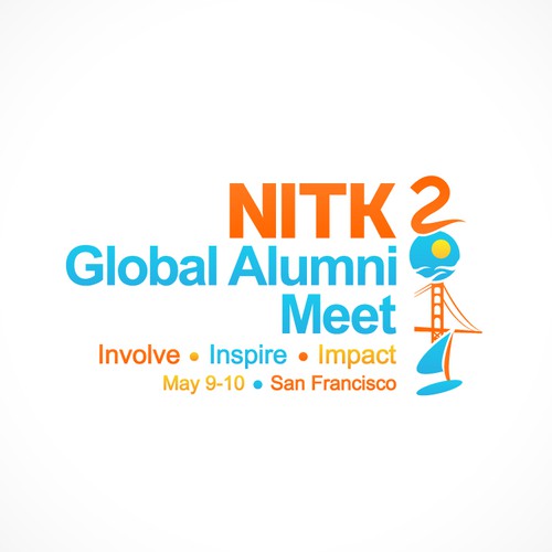logo for NITK Global Alumni Meet 2014 | Logo design contest