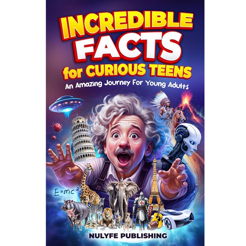 Designs | Design Our Fun and Engaging Book of Facts Cover for Teenagers ...