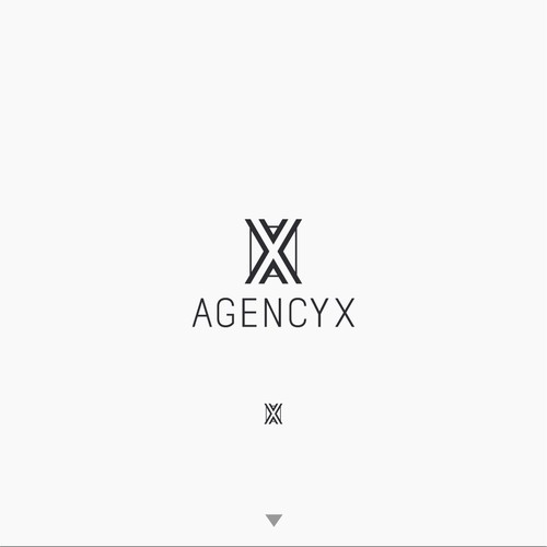Designs | Clean, classic logo with sharp lines for AGENCY X | Logo ...