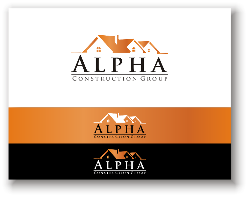 logo for Alpha Construction Group | Logo design contest