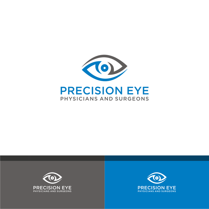 Create modern logo for medical/surgical eye practice. Precision Eye ...