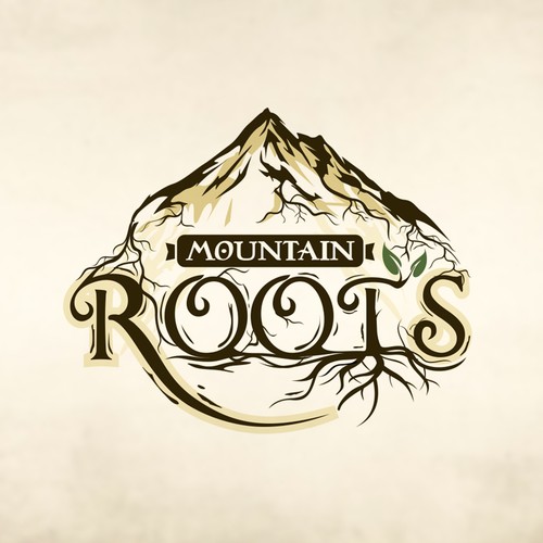 ATTRACTIVE GROWSTORE LOGO.. MOUNTAIN ROOTS!! | Logo & hosted website ...