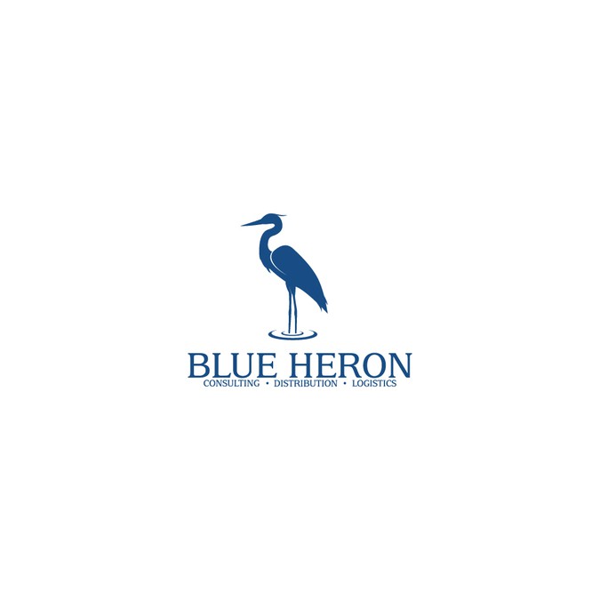 Design memorable logo incorporating a majestic Blue Heron for a ...