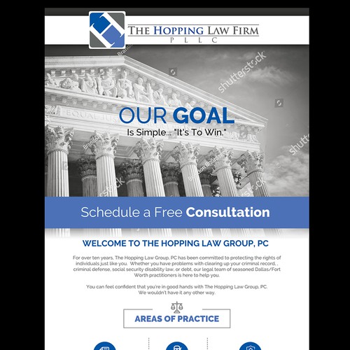 Designs | Law Firm Newsletter Template | Email contest