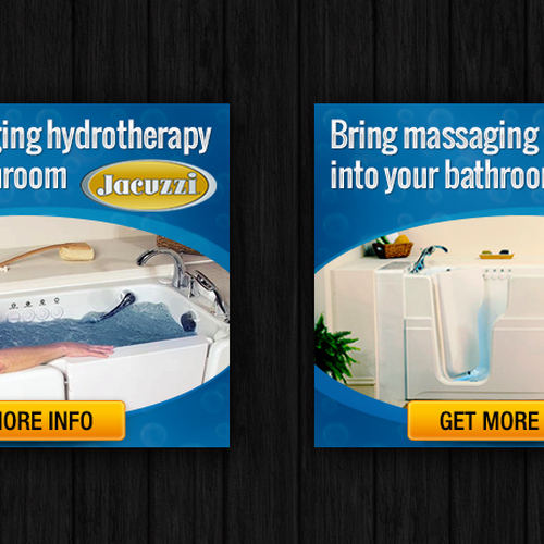 Designs | Jacuzzi Walk In Bathtub Banner Ads | Banner ad contest