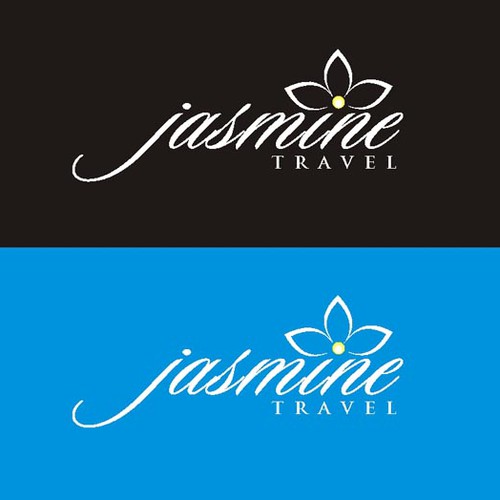 Jasmine Name Logo