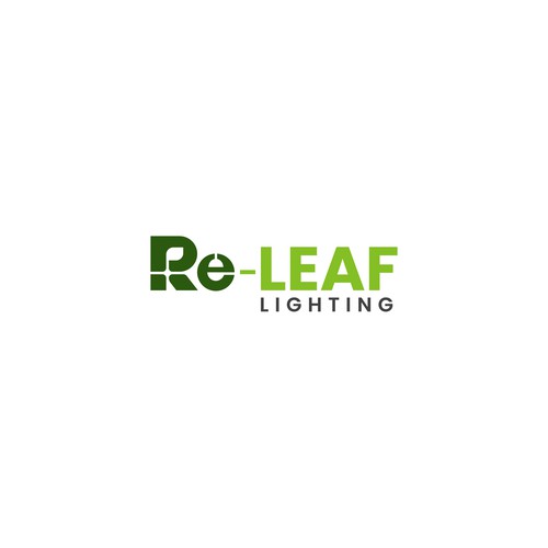 Designs | Re-LEAF Lighting logo | Logo design contest