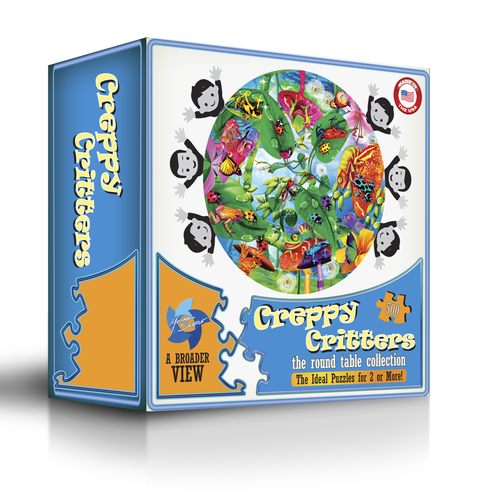 Round Table Puzzle - New Product Packaging! | Product packaging contest