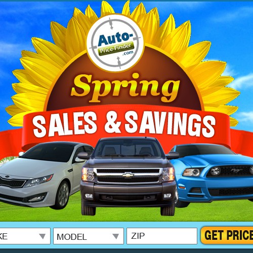 a Cool Automotive Company - Spring Banner needs a new banner ad ...