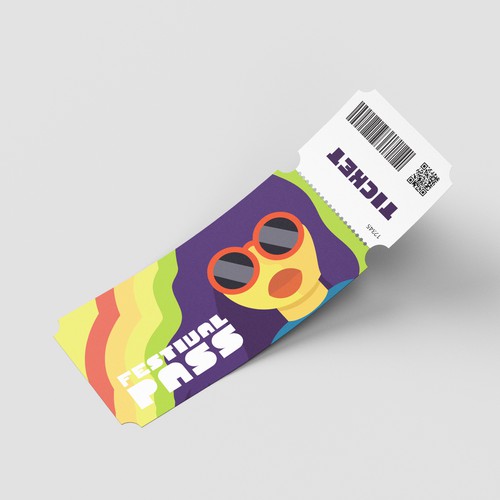 Designs | RFID Music Festival Paper Tickets (300 DPI) | Other design ...