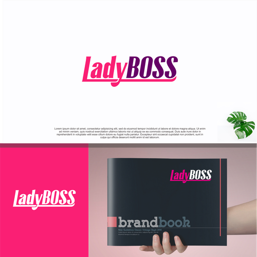 Designs | Hot pink logo for BOSS women | Logo design contest