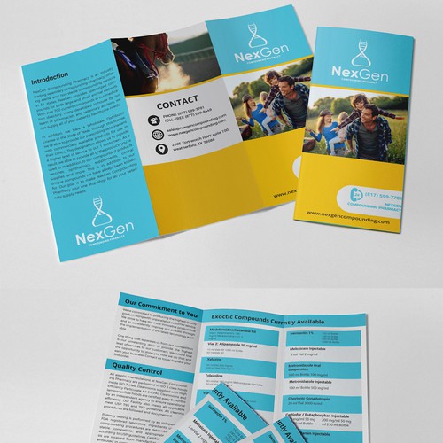 Create Attention Grabbing Brochure for Compounding Pharmacy | Brochure ...