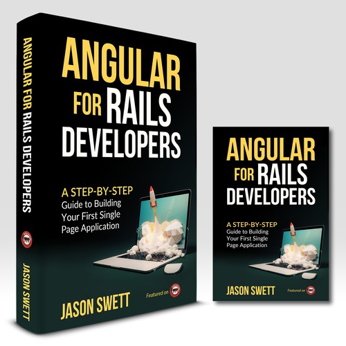 Design a professional-looking technical book cover | Book cover contest