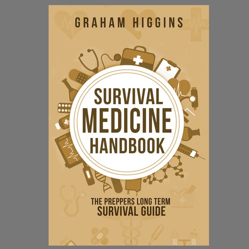 Create a Bold & Natural Book Cover Template for a Survival Guide Series ...