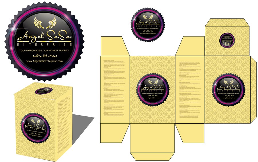 CLASSY & CREATIVE LABEL STICKER & PAPER PACKAGED BOXES DESIGN FOR ...