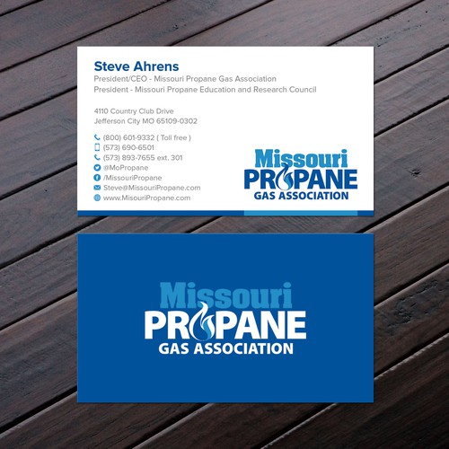 Missouri Propane business card | Business card contest