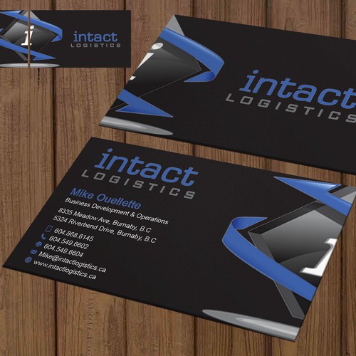 intact Logistics - Businesse cards | Business card contest