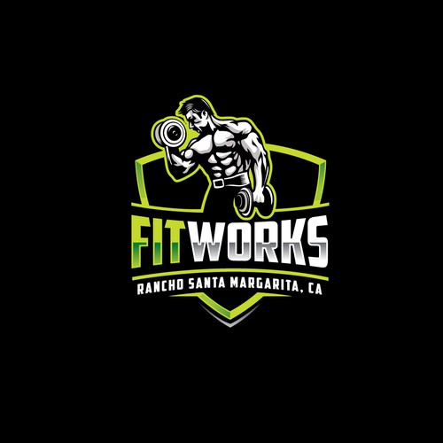 FitWorks needs a logo for a hardcore gym that appeals to a large ...