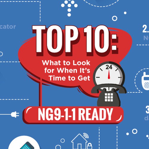 Infographic for 911 Call Center Recording Technology | Infographic contest