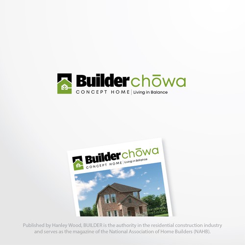 Logo Design: BUILDER Chōwa Concept Home | Logo design contest