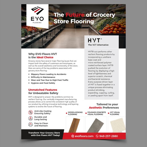 Designs | Grocery Store Flooring Flyer | Postcard, flyer or print contest