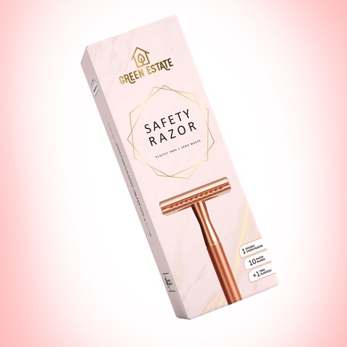 Designs | Design a Colorful Safety Razor Packaging for Women | Product ...