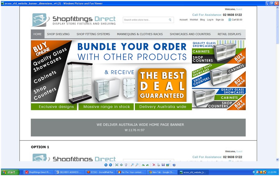 Help Shopfittings Direct Increase Sales! With an award winning banner ...