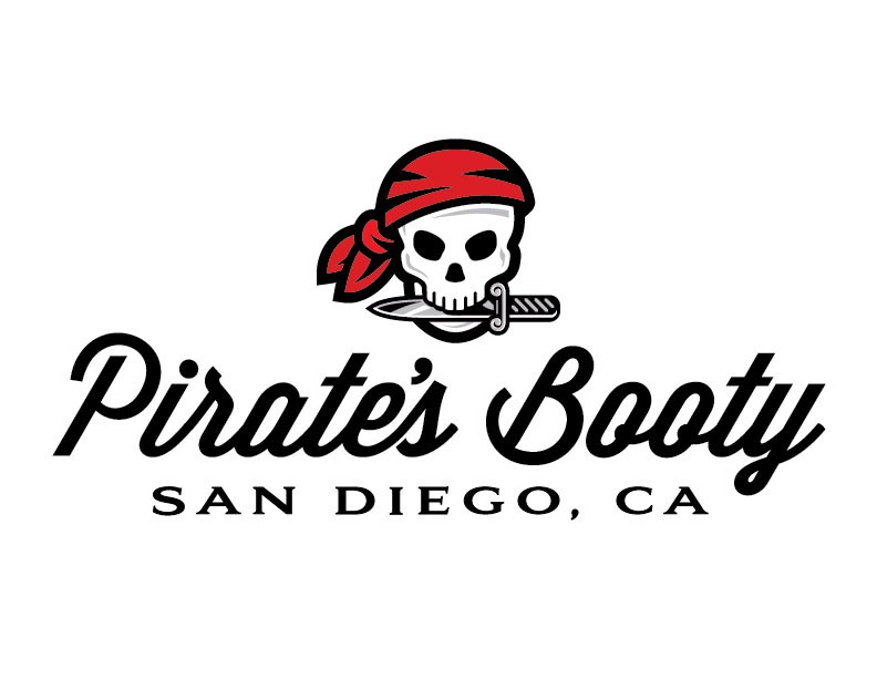 HELP christen the vessel PIRATES BOOTY with a badass mark | Logo design ...
