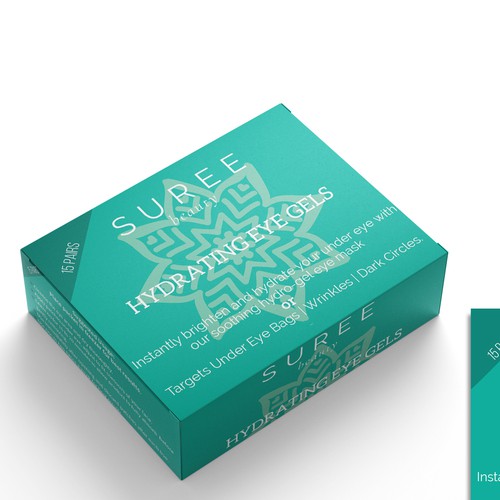 Suree Beauty - Packaging for High End Under Eye Mask | Product ...