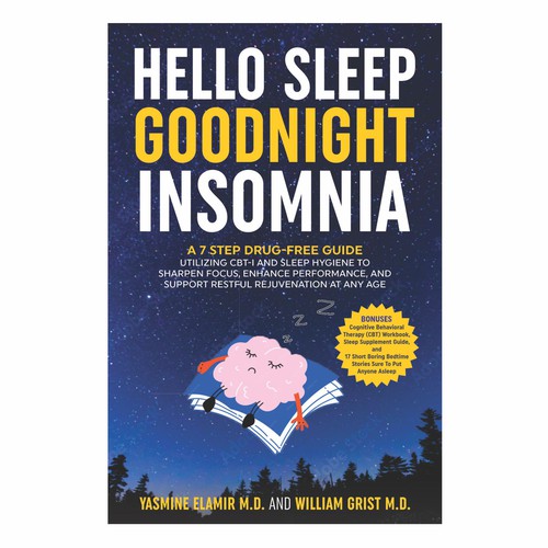 Designs | Sleep Book Cover Needed | Book cover contest